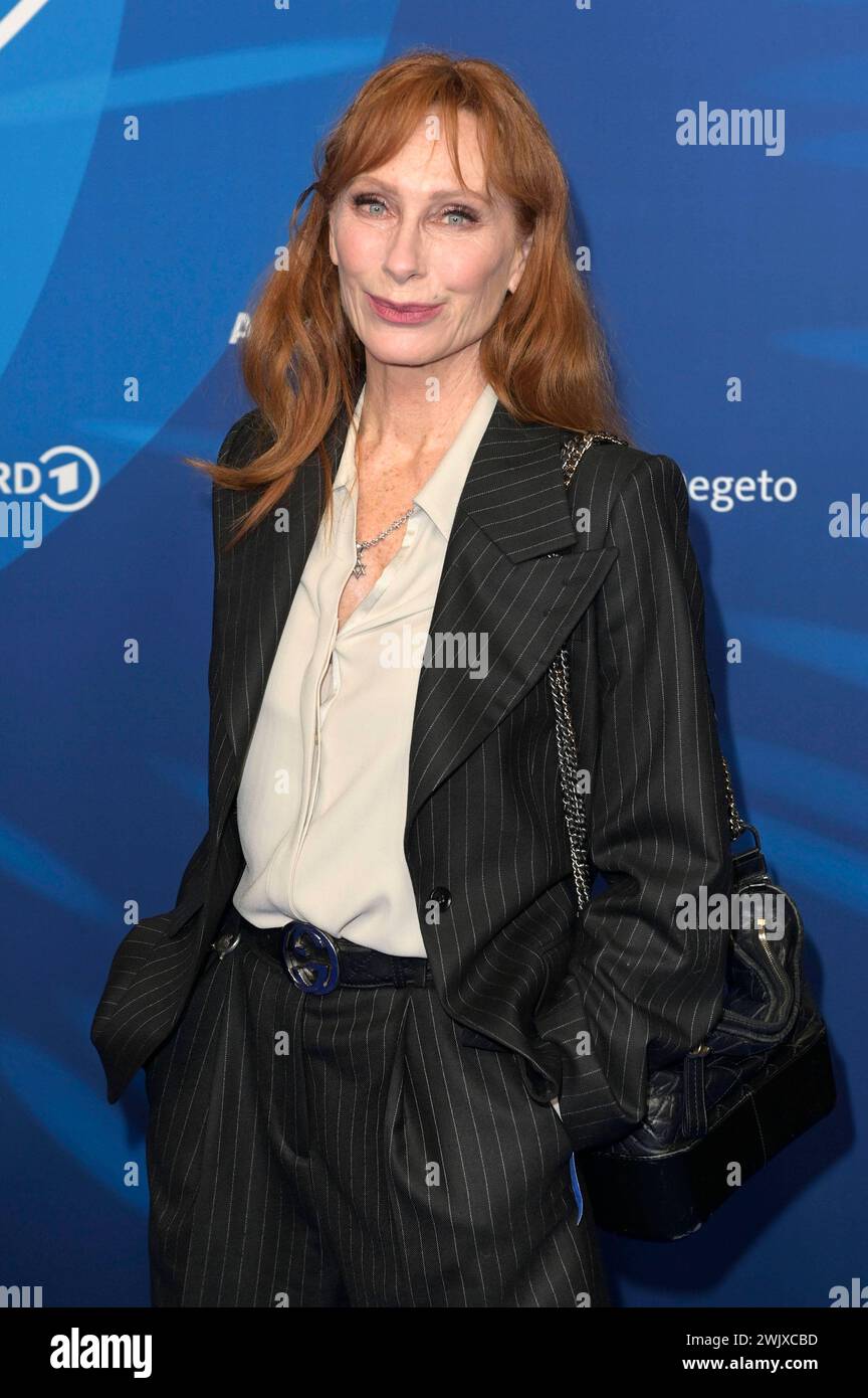 Andrea Sawatzki bei der ARD Blue Hour 2024 im Rahmen der Berlinale 2024 ...