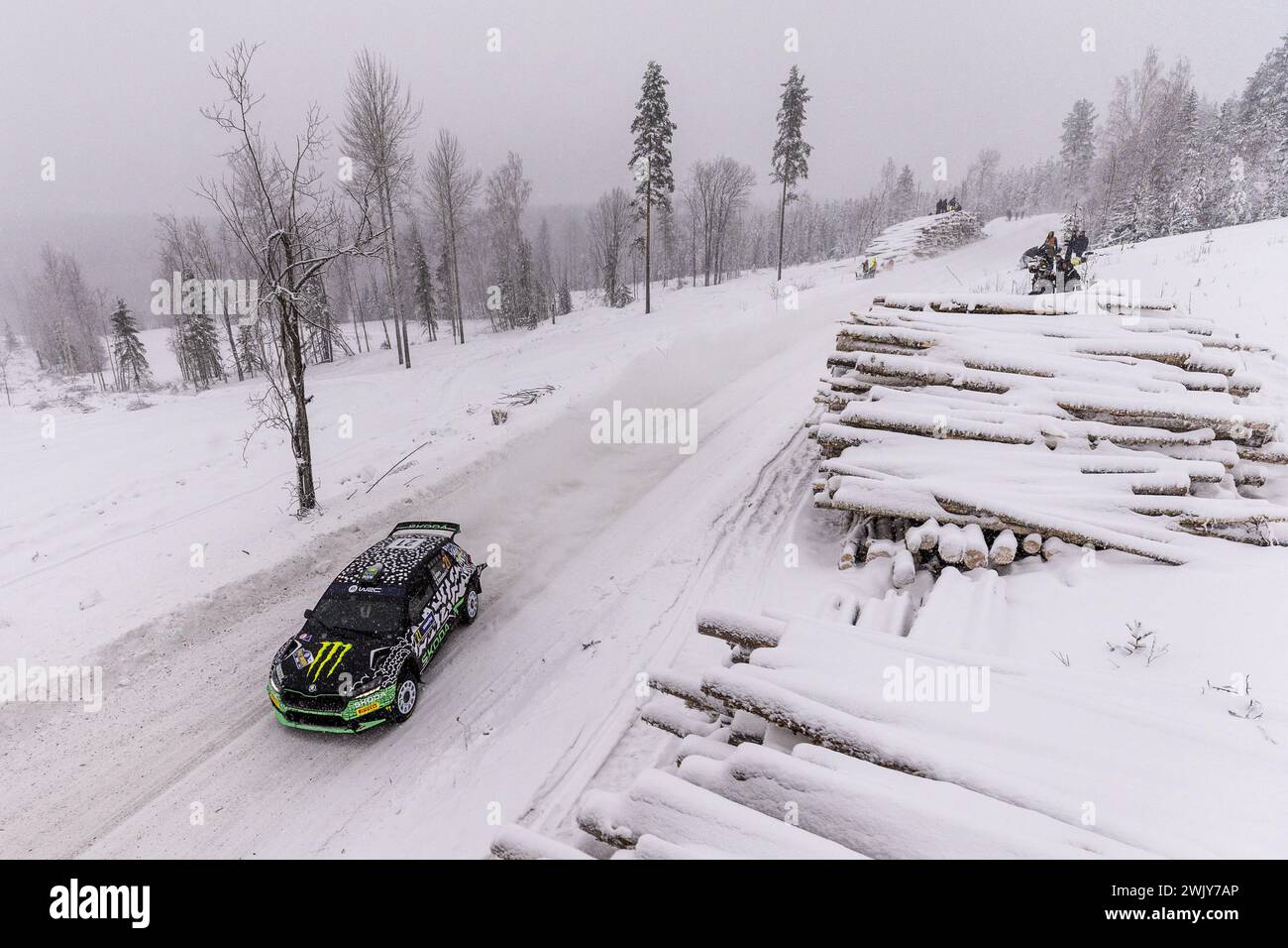 31 SOLANS Jan, SANJUAN Rodrigo, Toyota Yaris Rally2, azione durante il ...
