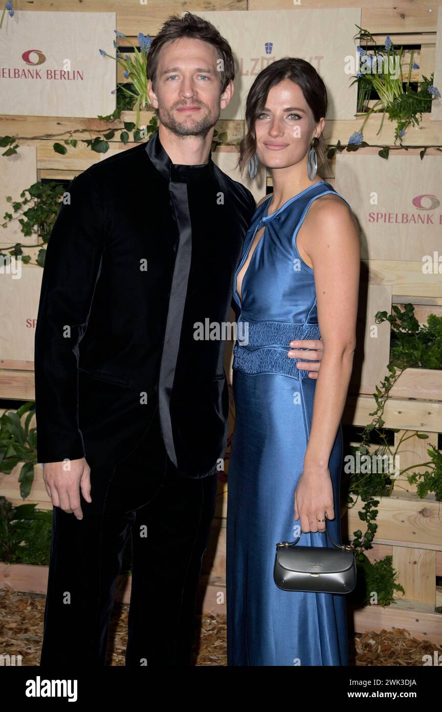 August Wittgenstein und mia Rohla bei der Medienboard Party 2024 im ...