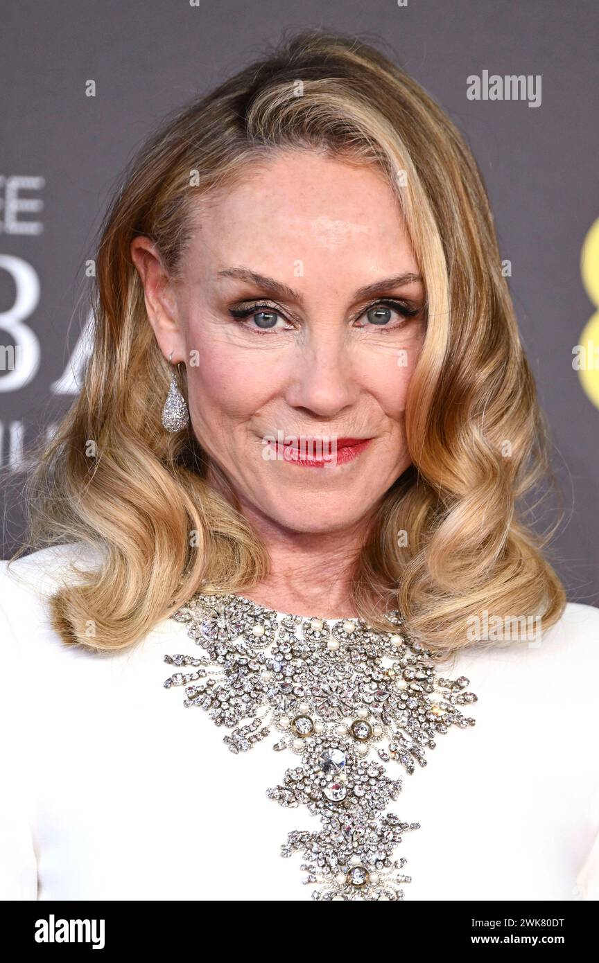 Tracy Pollan bei der Verleihung der BAFTA Film Awards 2024 / 77 ...