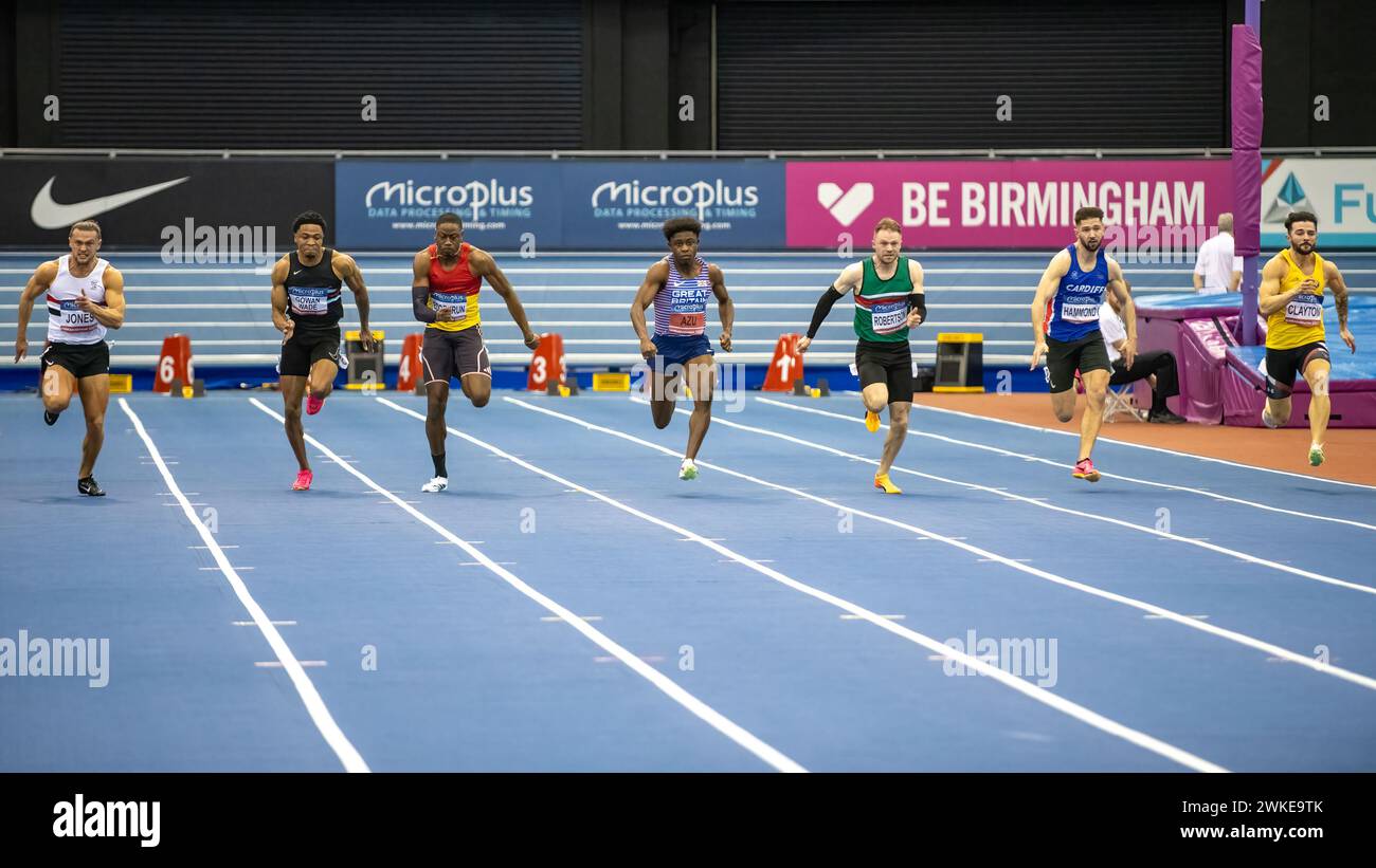 Uomo 60m sprint immagini e fotografie stock ad alta risoluzione - Alamy