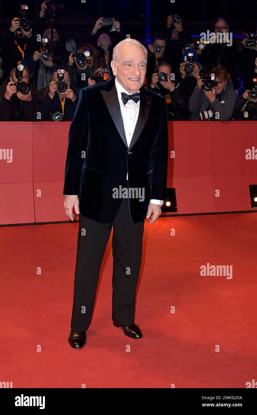 Martin Scorsese bei der Verleihung des Goldenen Ehrenbären an Martin ...