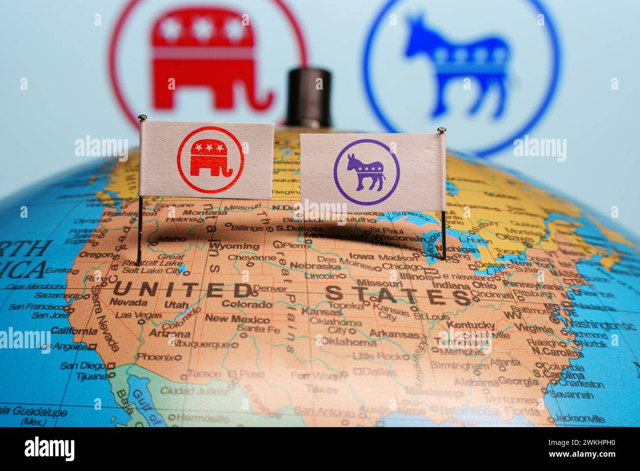 America political map immagini e fotografie stock ad alta risoluzione ...