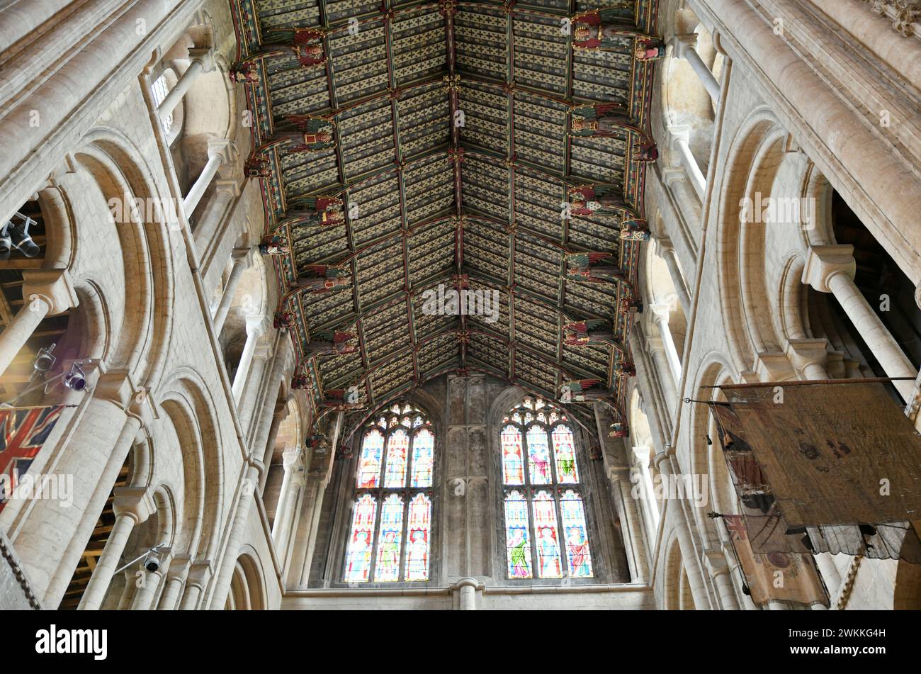Ely cathedral tower in stile gotico immagini e fotografie stock ad alta ...