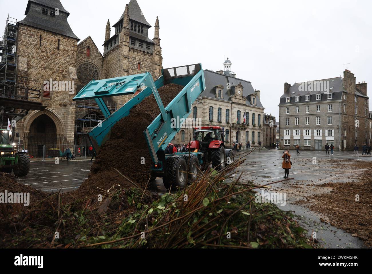© PHOTOPQR/LE TELEGRAM/Vincent le Guern ; Saint-Brieuc ; 21/02/2024 ...