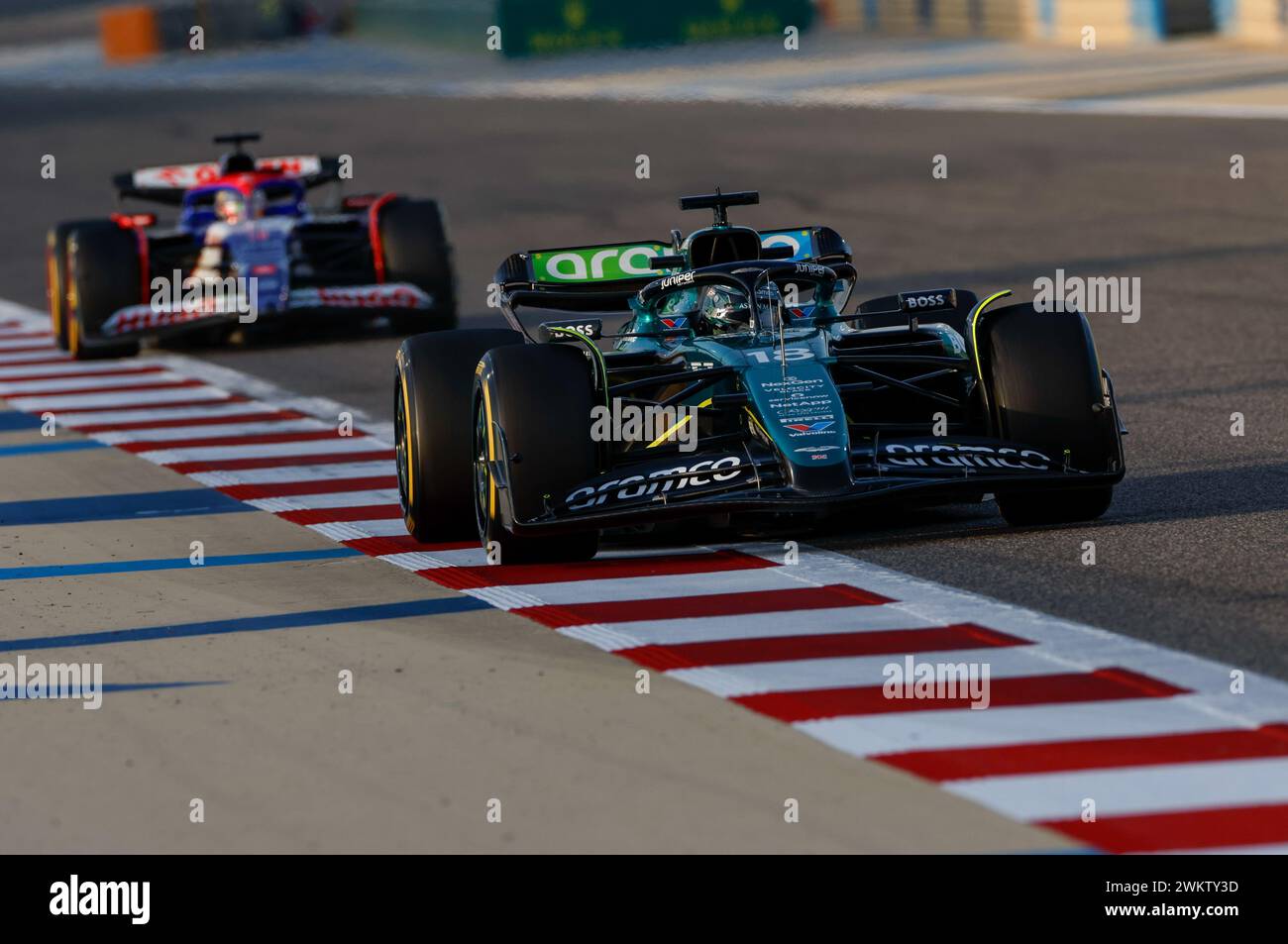 18 PASSEGGIA Lance (CAN), Aston Martin F1 Team AMR24, azione durante i ...