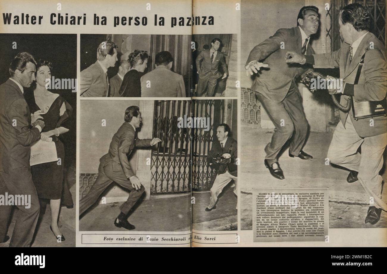 Walter chiari ava gardner immagini e fotografie stock ad alta ...