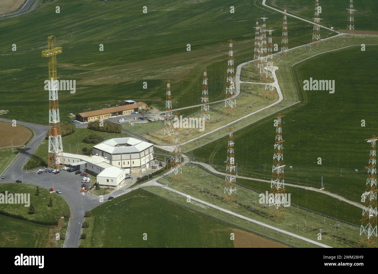MME4799719 Centro RADIO VATICANO a Santa Maria di Galeria, a nord-ovest ...
