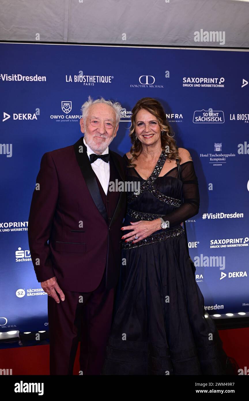 Dieter Hallervorden und Ehefrau Christiane Zander beim 16 ...