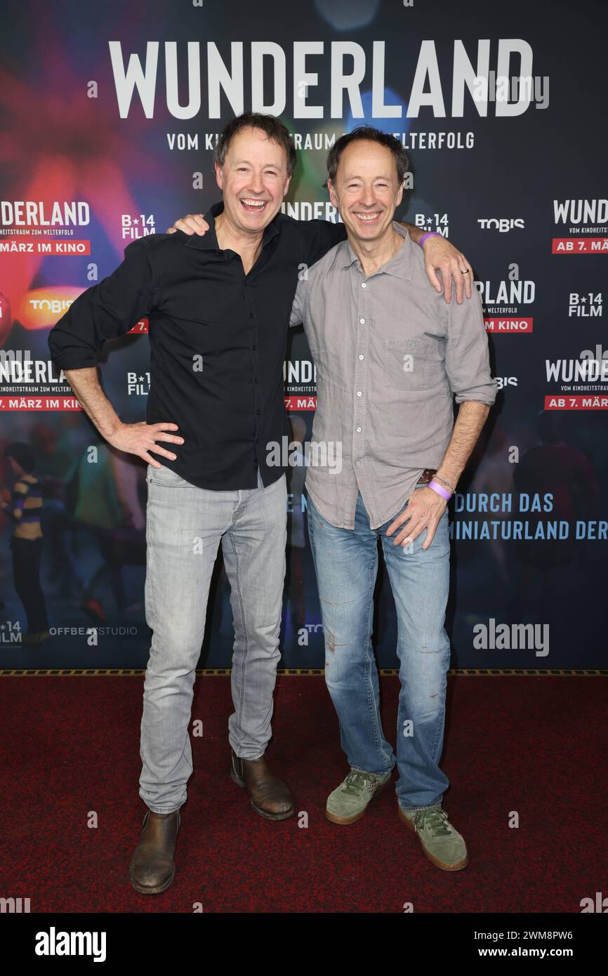 Frederik und Gerrit Braun, Die Gründer der Anlage, bei der Preview AM ...