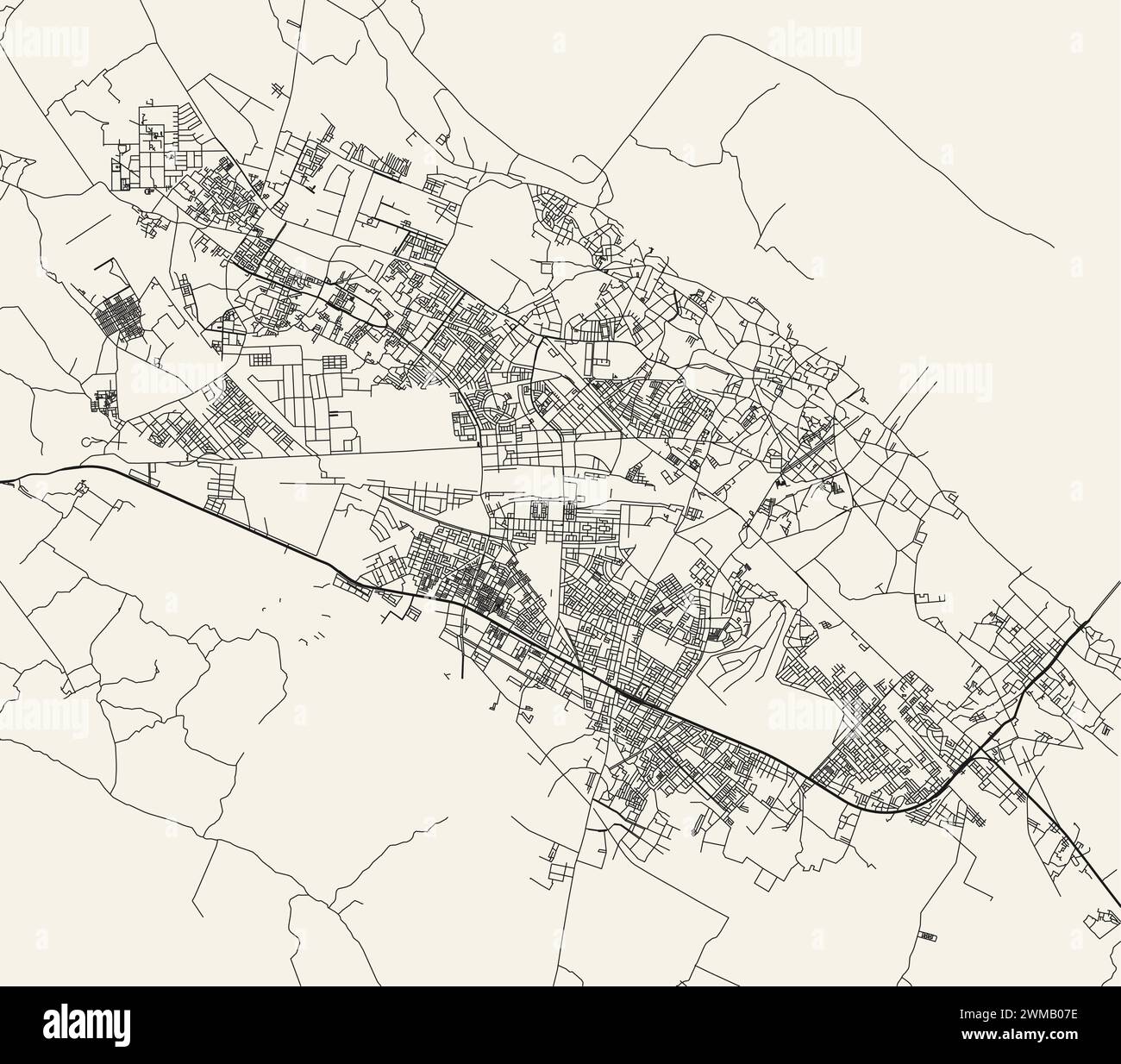 Uttar pradesh india asia Immagini Vettoriali Stock - Alamy