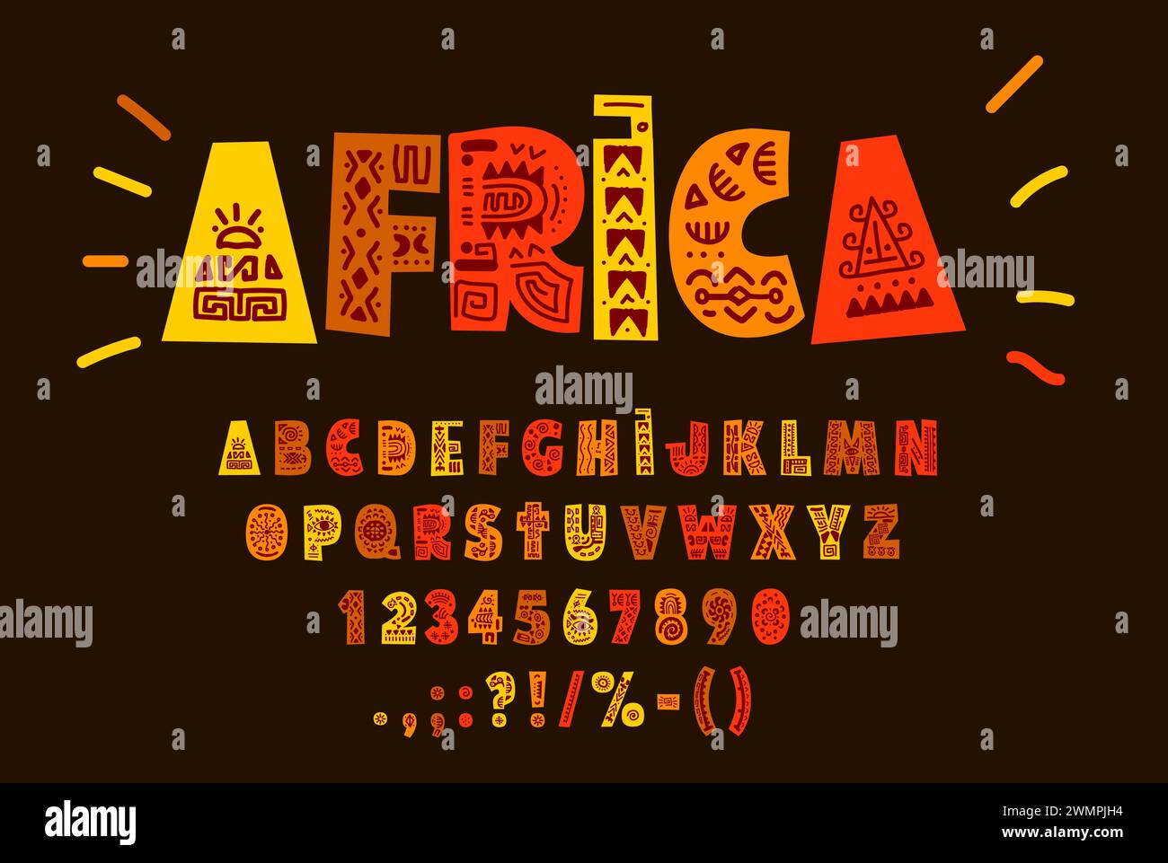 Alfabeto Africano Obra Obras De JG | Da Série Alfabeto Africano,