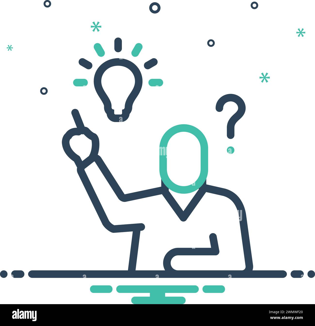 Simbolo capito Immagini Vettoriali Stock - Alamy