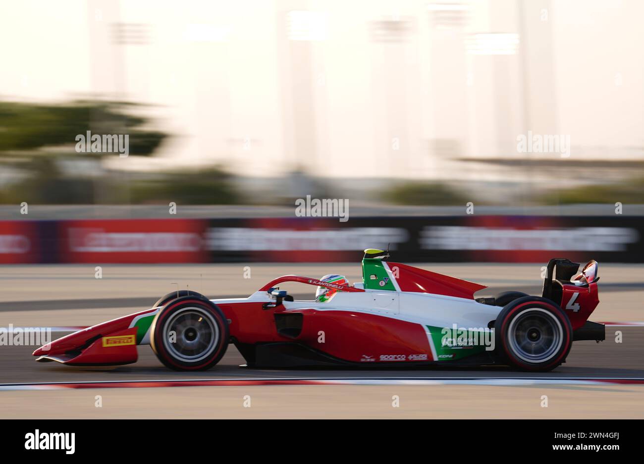 Andrea Kimi Antonelli di Prema Racing durante le qualifiche di Formula ...