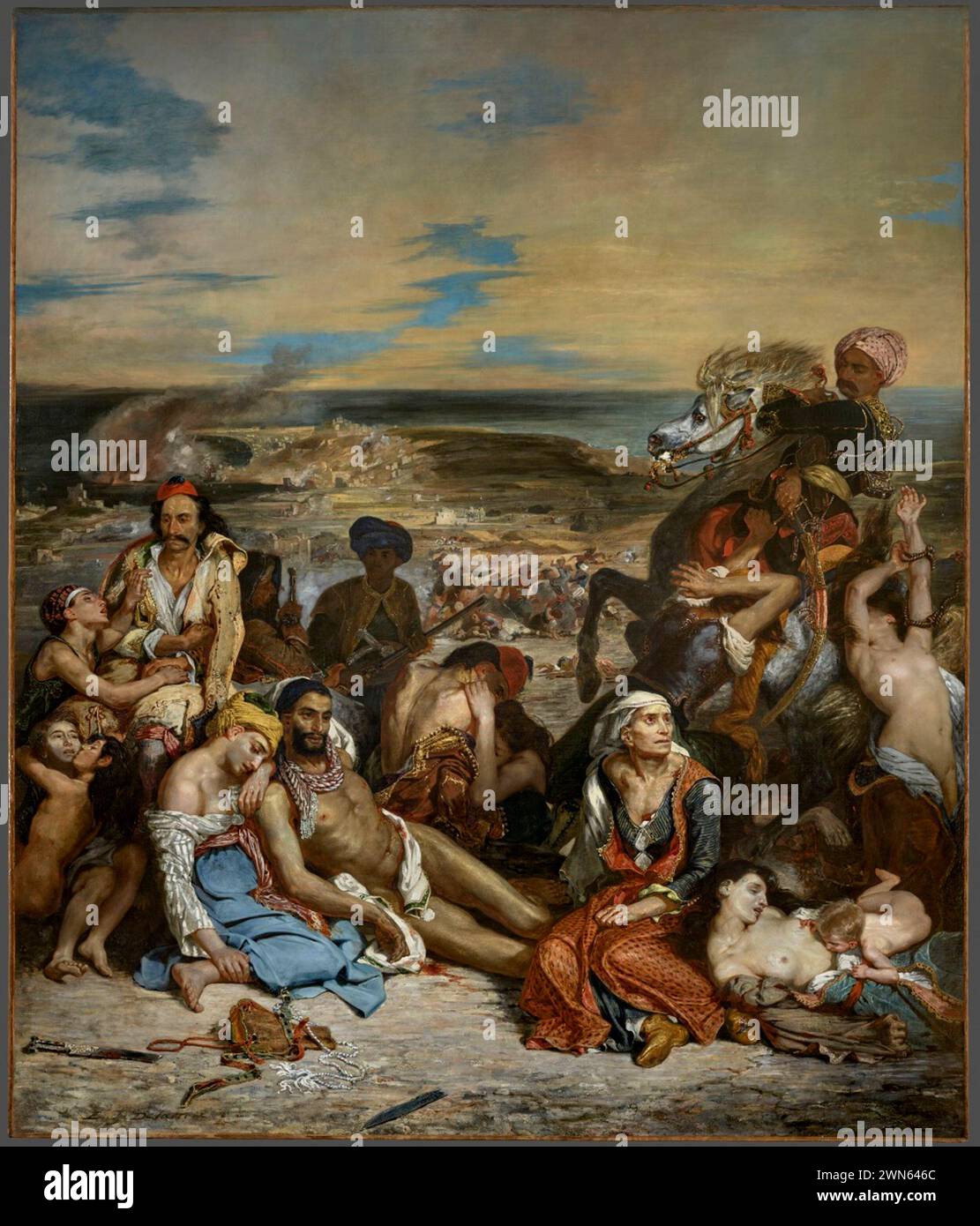 By eugene delacroix louvre immagini e fotografie stock ad alta ...