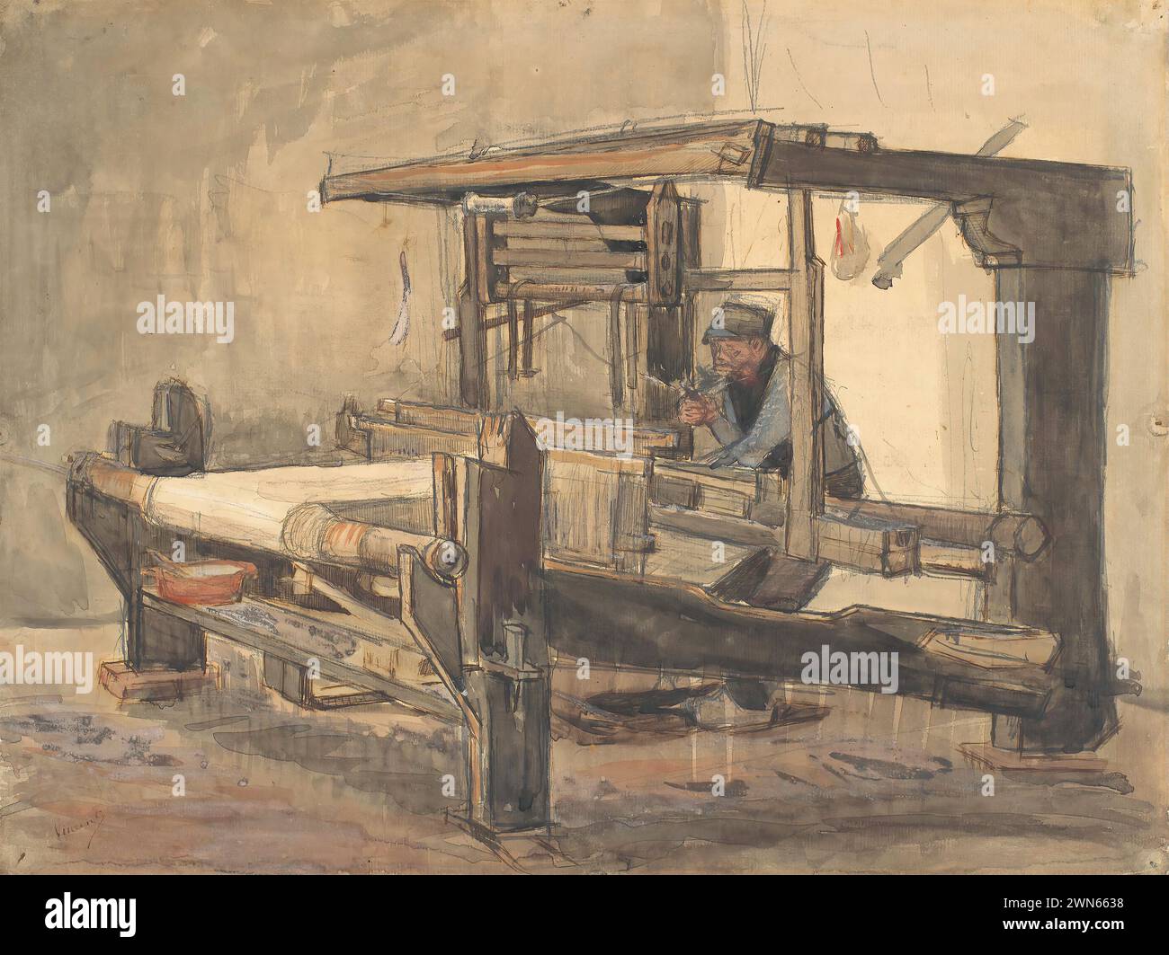 Tessitore 1884 arte della pittura immagini e fotografie stock ad alta ...