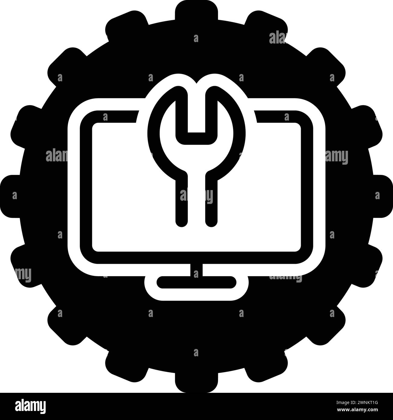 Software unterstützung Foto e Immagini Stock in Bianco e Nero - Alamy