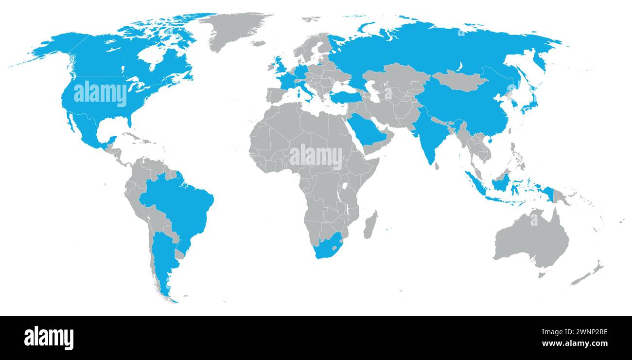 Political map of the world immagini e fotografie stock ad alta ...