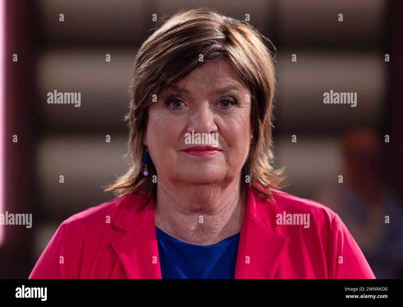 Talkshow Koelner Treff : Christine WESTERMANN , Moderatorin und ...