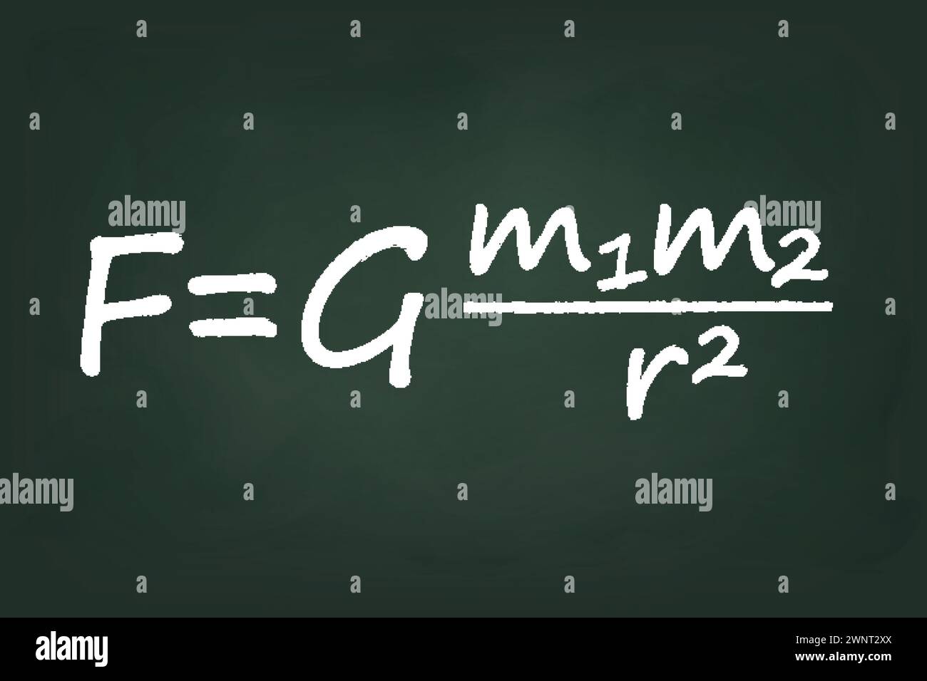 Legge di gravitazione universale Immagini Vettoriali Stock - Alamy