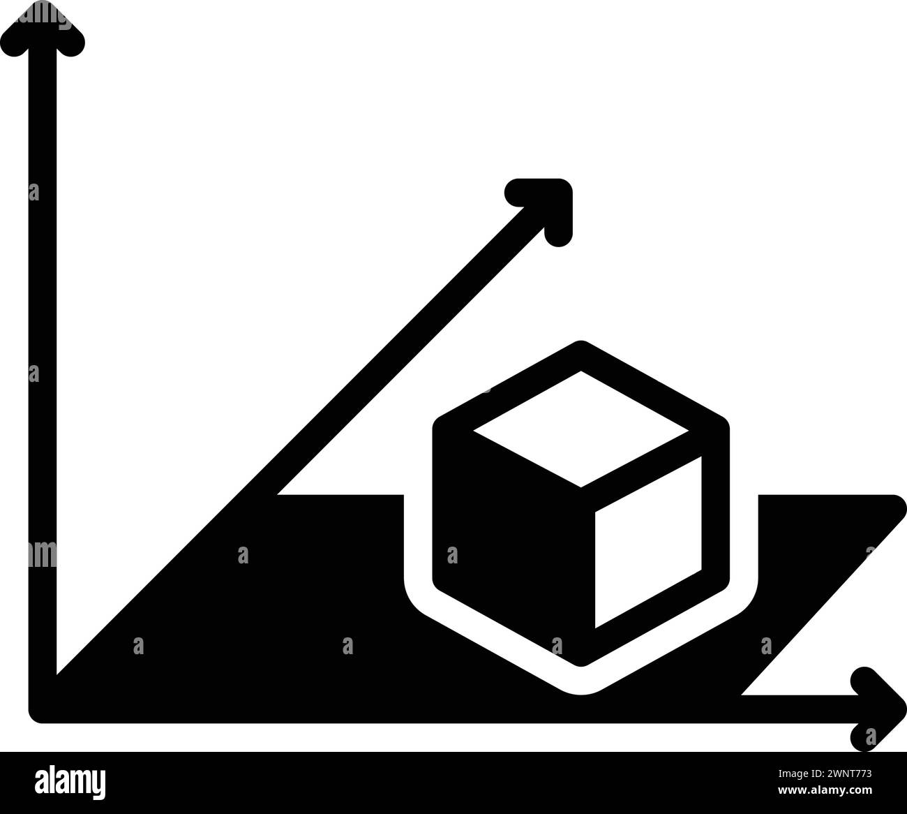 Simbolo dell'asse Immagini Vettoriali Stock - Alamy