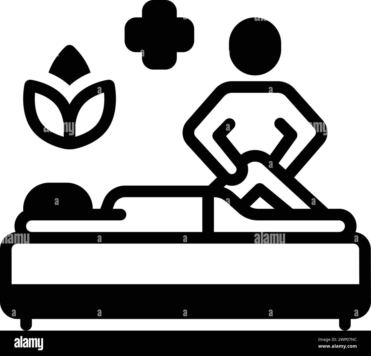 Simbolo fisioterapia Foto e Immagini Stock in Bianco e Nero - Alamy