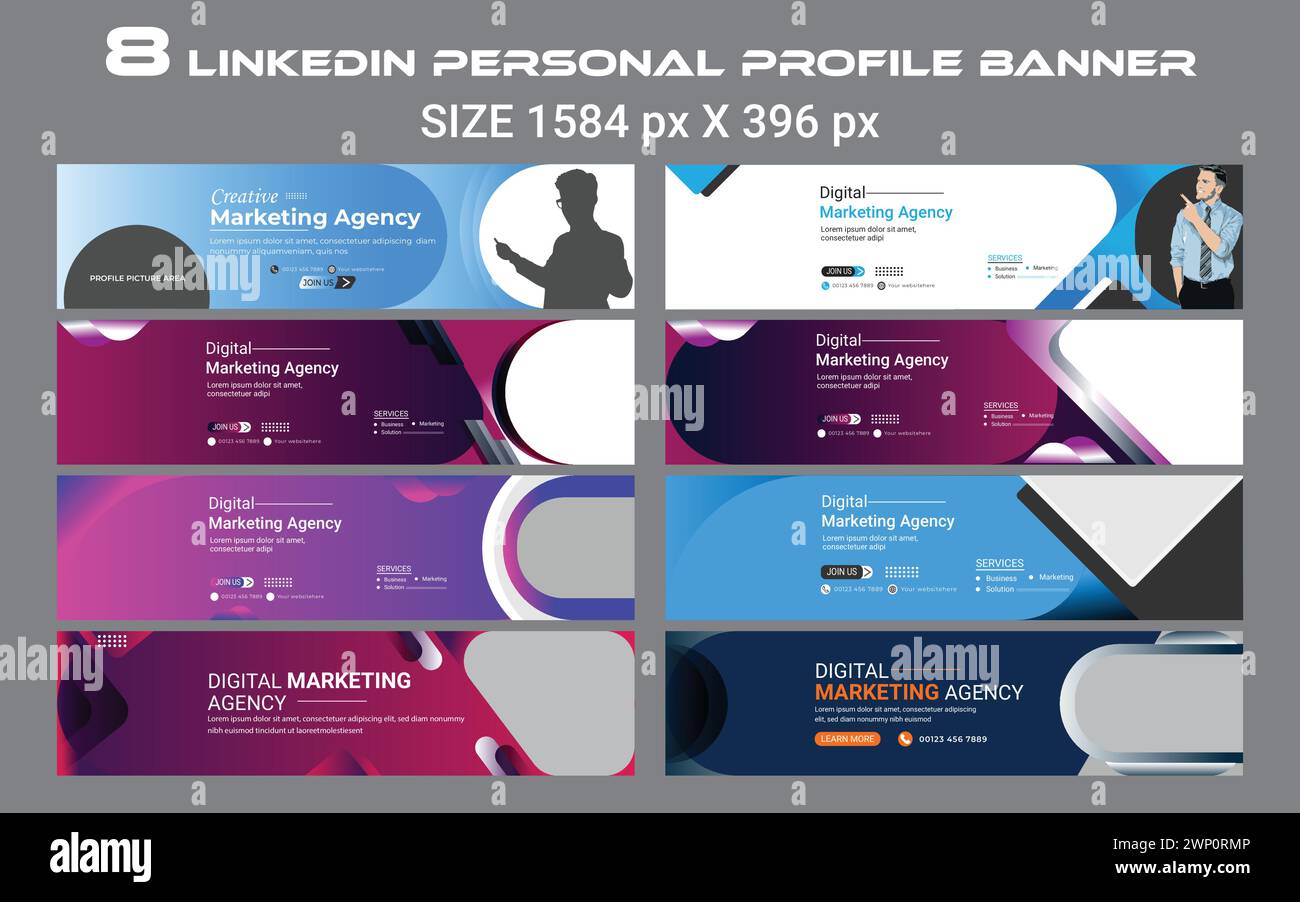 Linkedin post design immagini e fotografie stock ad alta risoluzione - Alamy