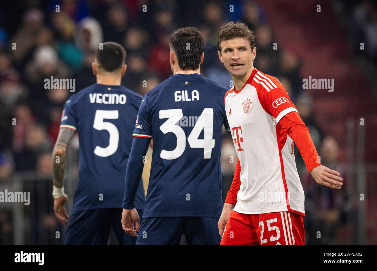 Monaco di Baviera, Germania. 5 marzo 2024. Thomas Mueller (Monaco) FC Bayern München - Lazio Rom ...