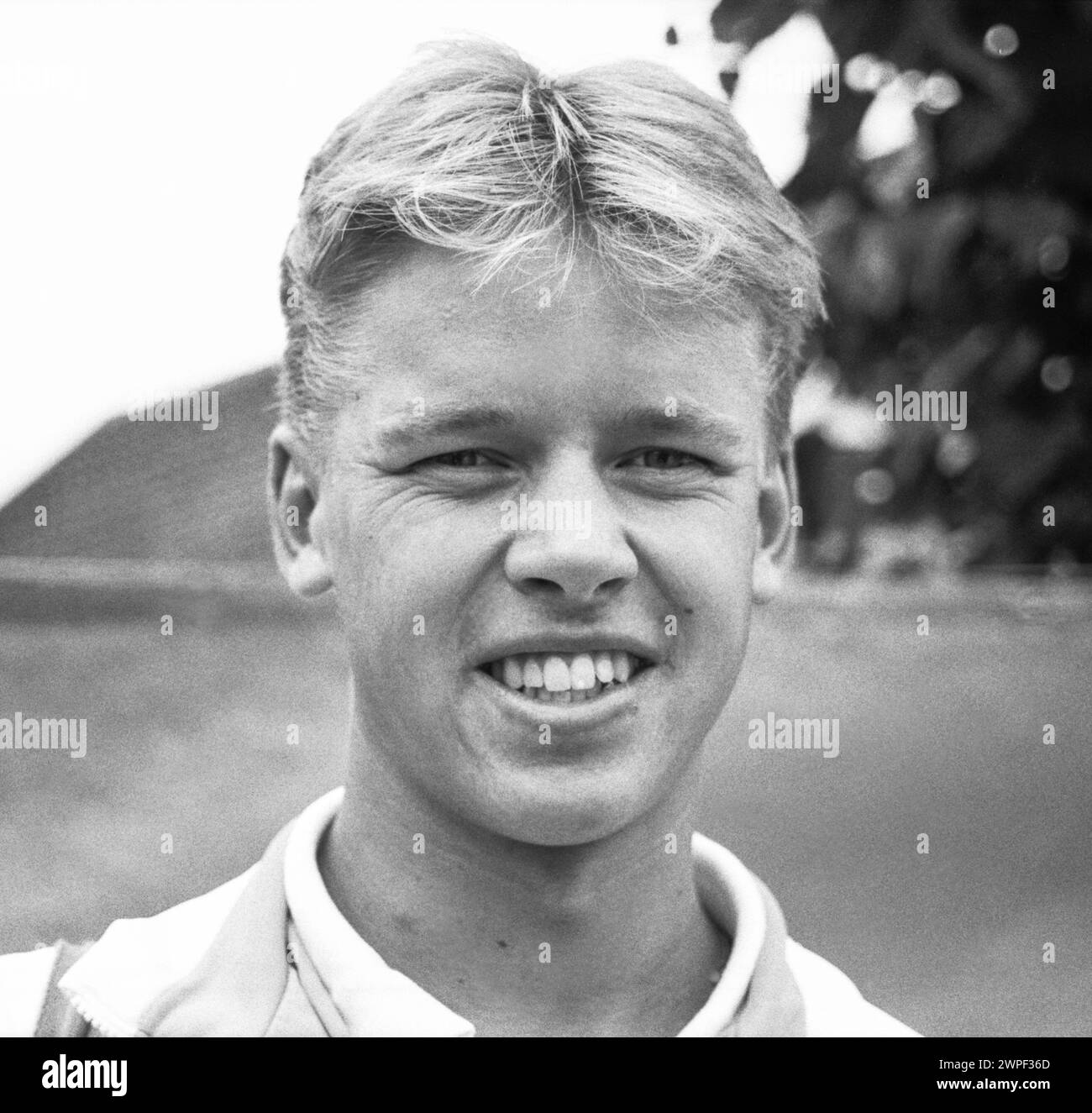 Swedish tennis player Foto e Immagini Stock in Bianco e Nero - Alamy