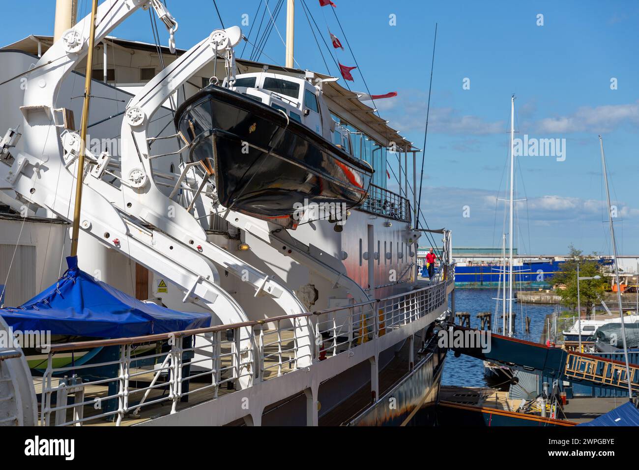 Britannia boat queen elizabeth ii immagini e fotografie stock ad alta ...