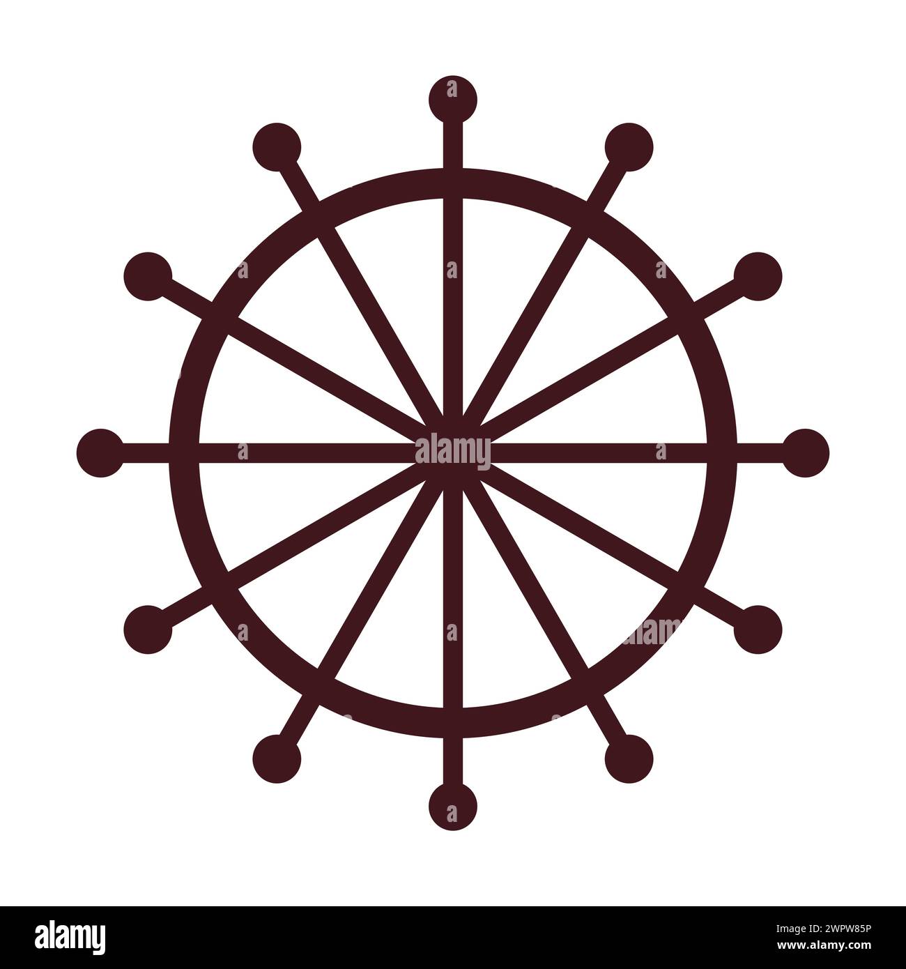 Ship steering wheel vector vectors immagini e fotografie stock ad alta ...