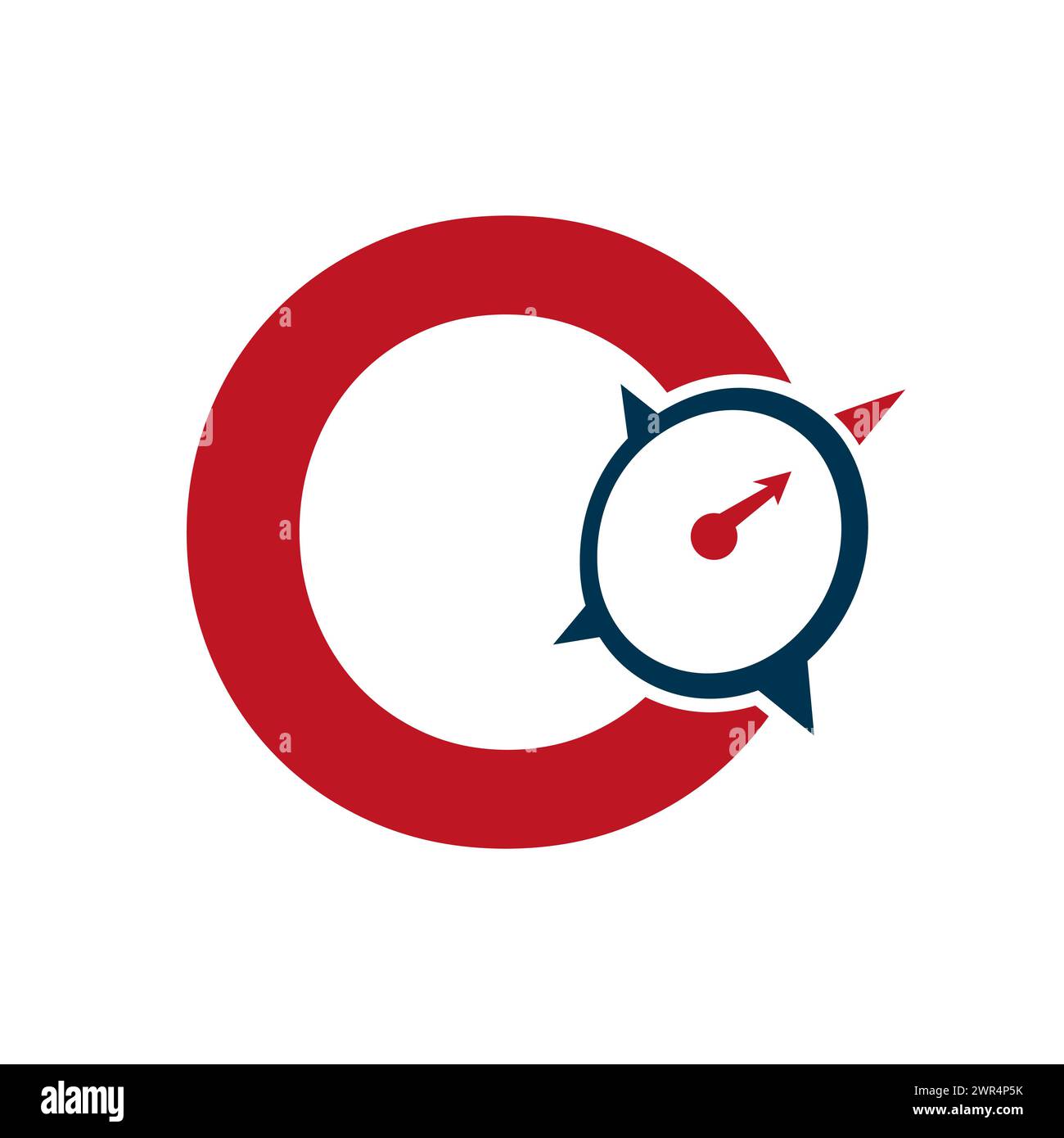 Simbolo della bussola Immagini Vettoriali Stock - Alamy