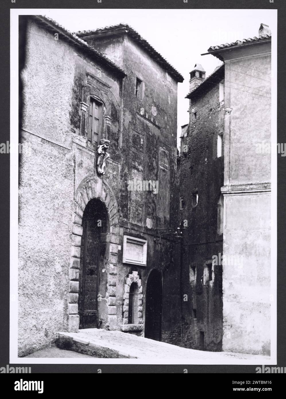 Lazio Roma Castel Madama misc. viste. Hutzel, Max 1960-1990 Post-Medieval: Facciate di vari ...