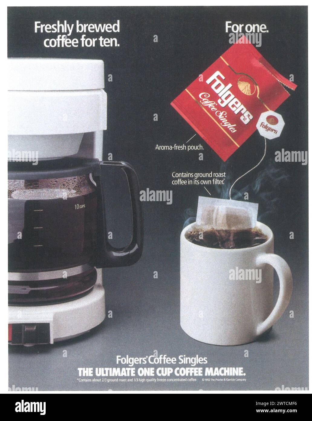 Folgers coffee immagini e fotografie stock ad alta risoluzione - Alamy