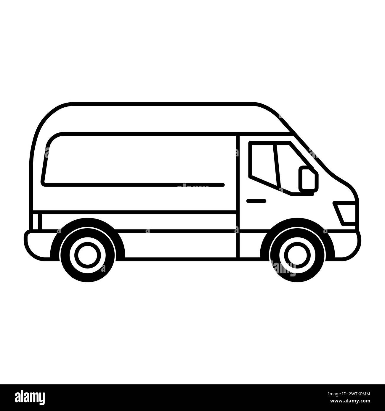 Simbolo del camion Foto e Immagini Stock in Bianco e Nero - Alamy