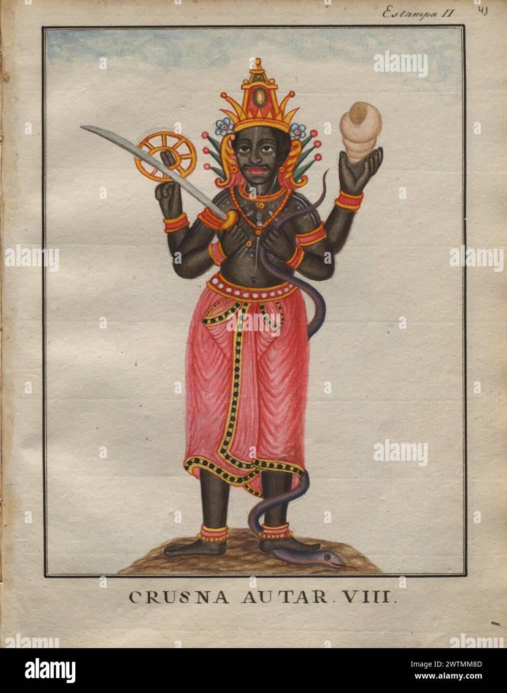 Iconografia di krishna immagini e fotografie stock ad alta risoluzione - Alamy