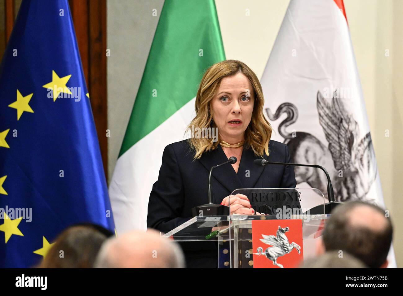 Notizie - Giorgia Meloni a Firenze il Presidente del Consiglio dei ...