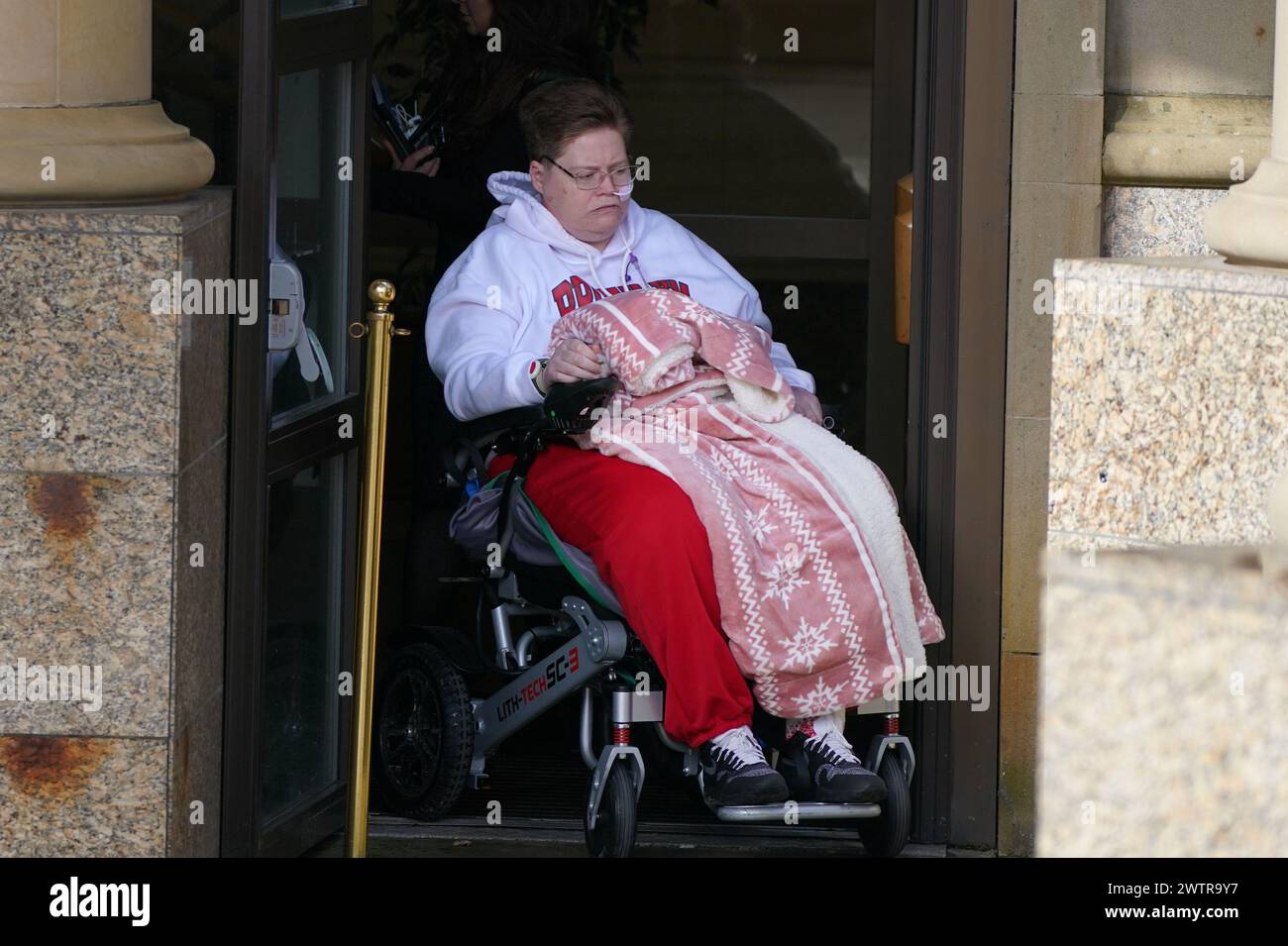 Tracy Menhinick lascia l'alta Corte di Glasgow dopo che la sua condanna ...