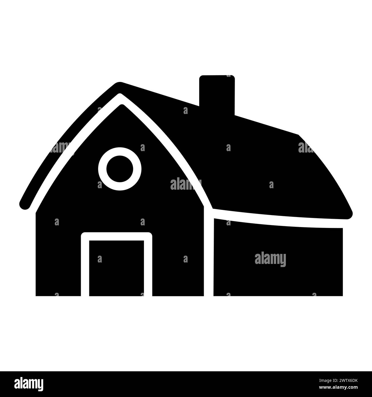 Segno logo edificio locale Foto e Immagini Stock in Bianco e Nero - Alamy