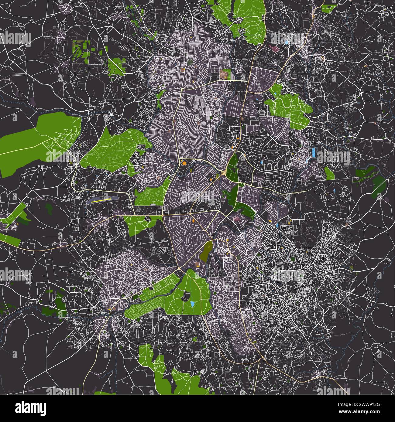 Mapa de divisiones administrativas de áfrica immagini e fotografie ...