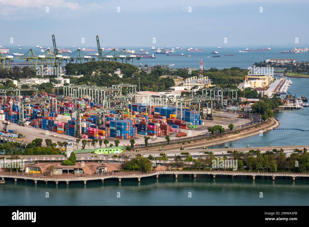 Monorail singapore immagini e fotografie stock ad alta risoluzione - Alamy