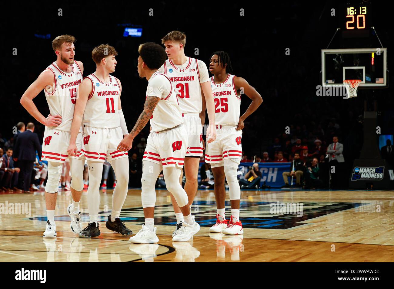 Brooklyn, New York, Stati Uniti. 22 marzo 2024. L'attaccante dei ...