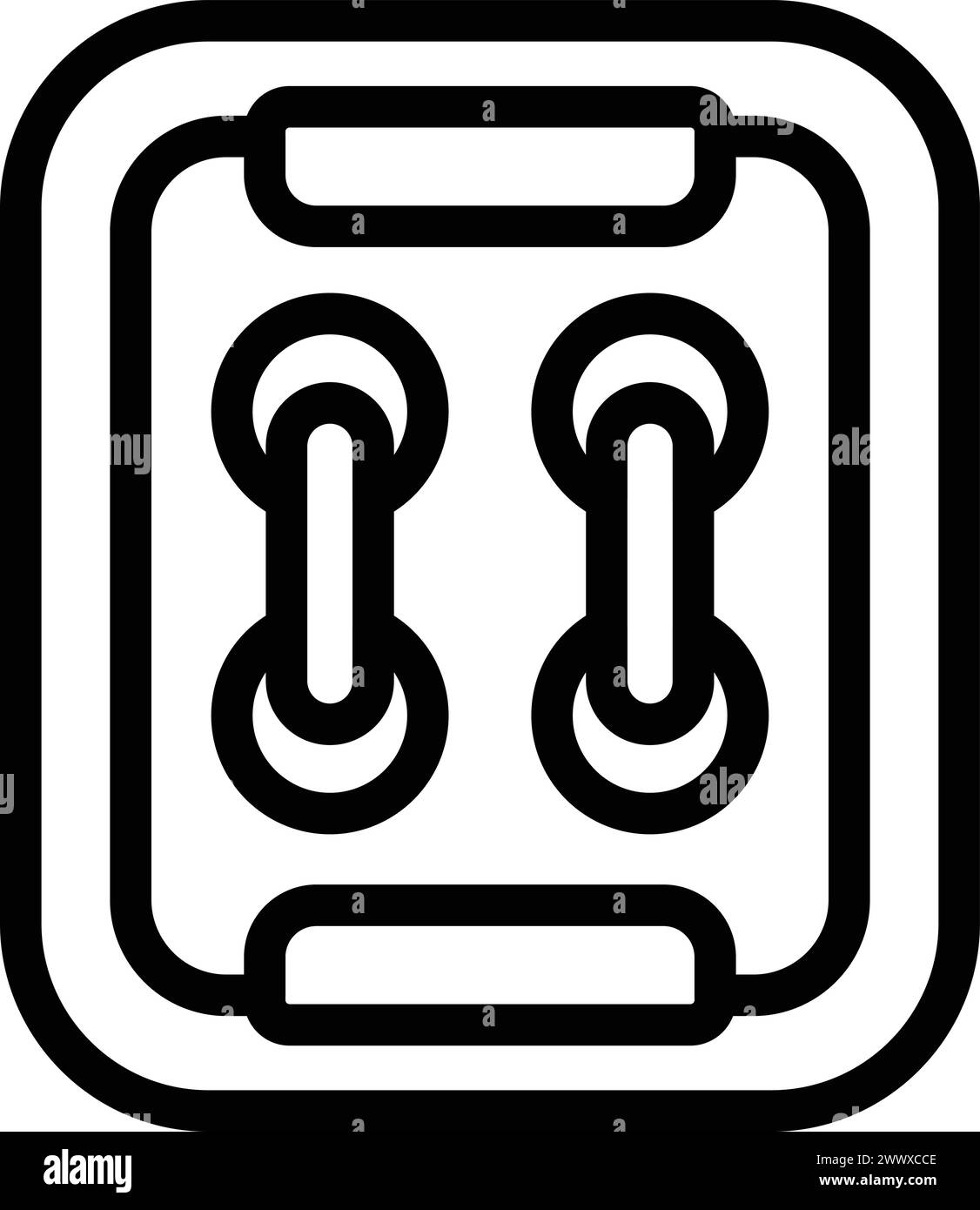 Dettagli dell'asola Immagini Vettoriali Stock - Alamy