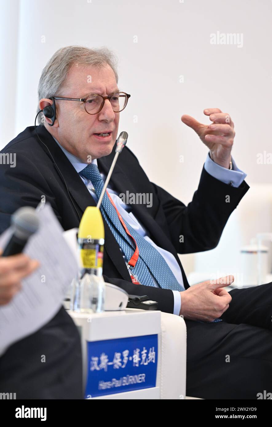 Boao, la provincia cinese di Hainan. 27 marzo 2024. Hans-Paul Burkner ...