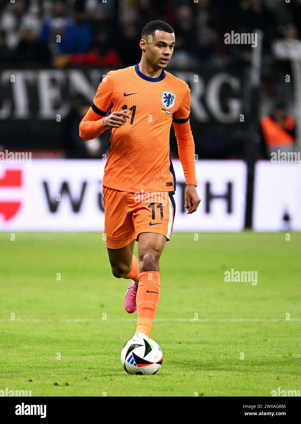 Calcio, partita internazionale, amichevole per Euro 2024, Deutsche Bank ...