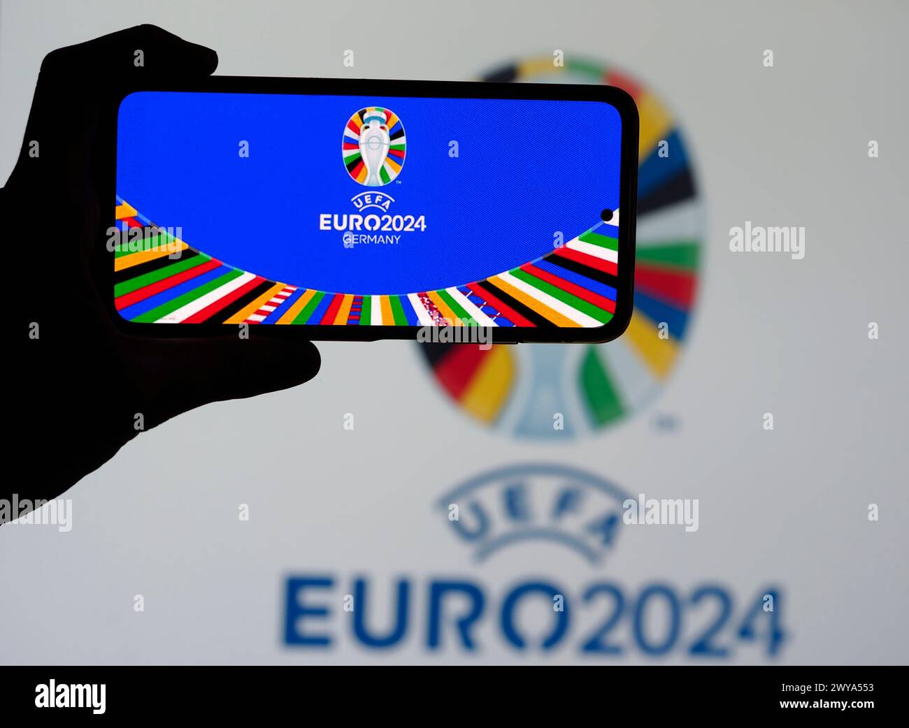 Logo uefa euro 2024 in germania immagini e fotografie stock ad alta ...