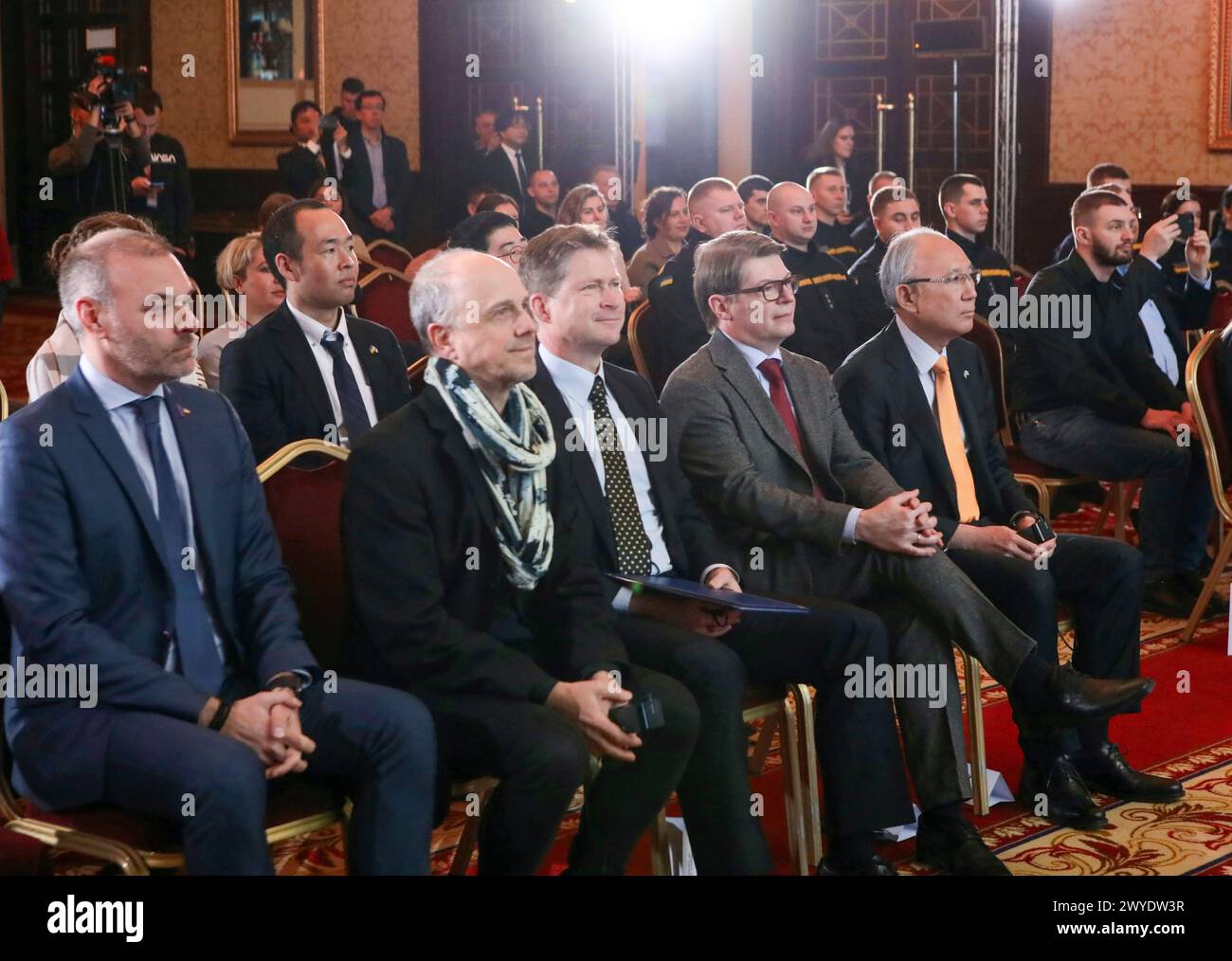 KIEV, UCRAINA - 4 APRILE 2024 - Vice rappresentante residente del PSNU ...