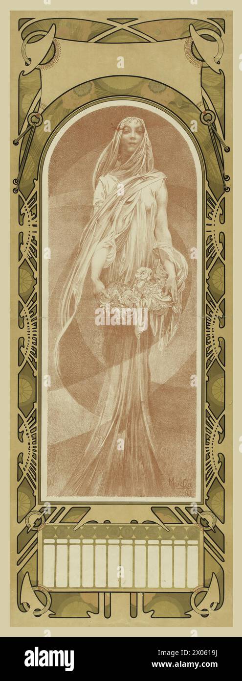 Belle epoque alphonse mucha alfons maria 1860 1939 locandina immagini e ...