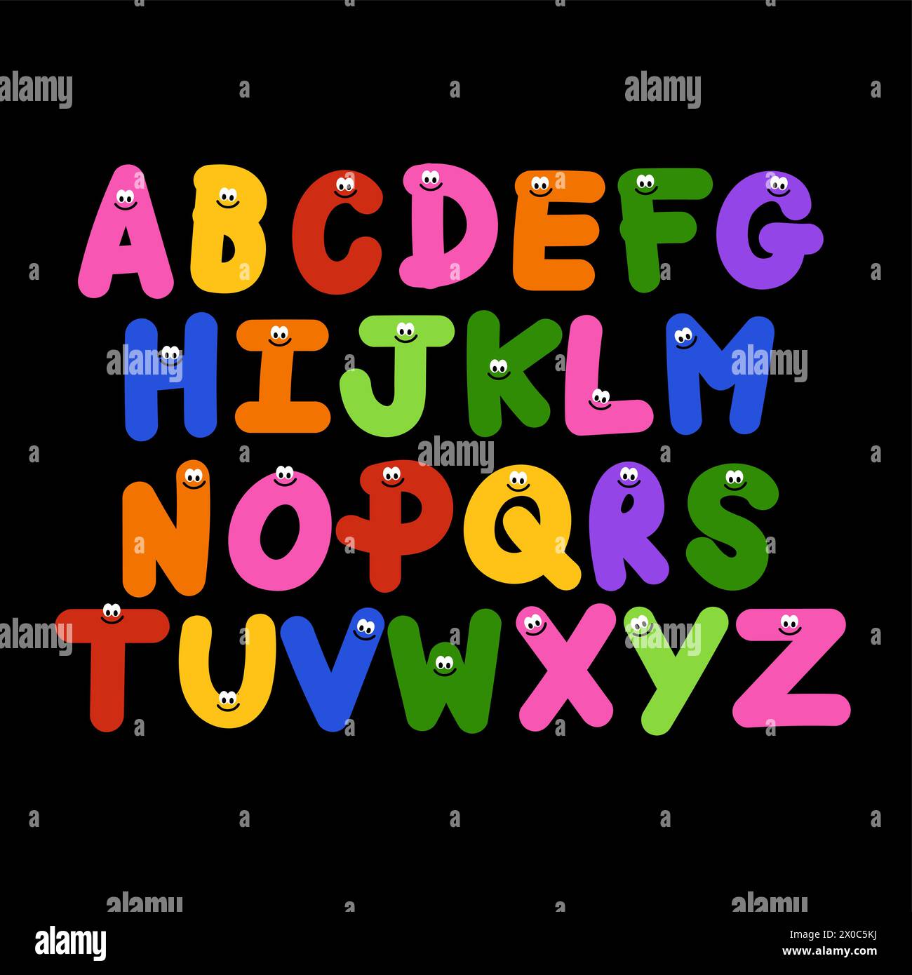 Name letters Immagini Vettoriali Stock - Alamy