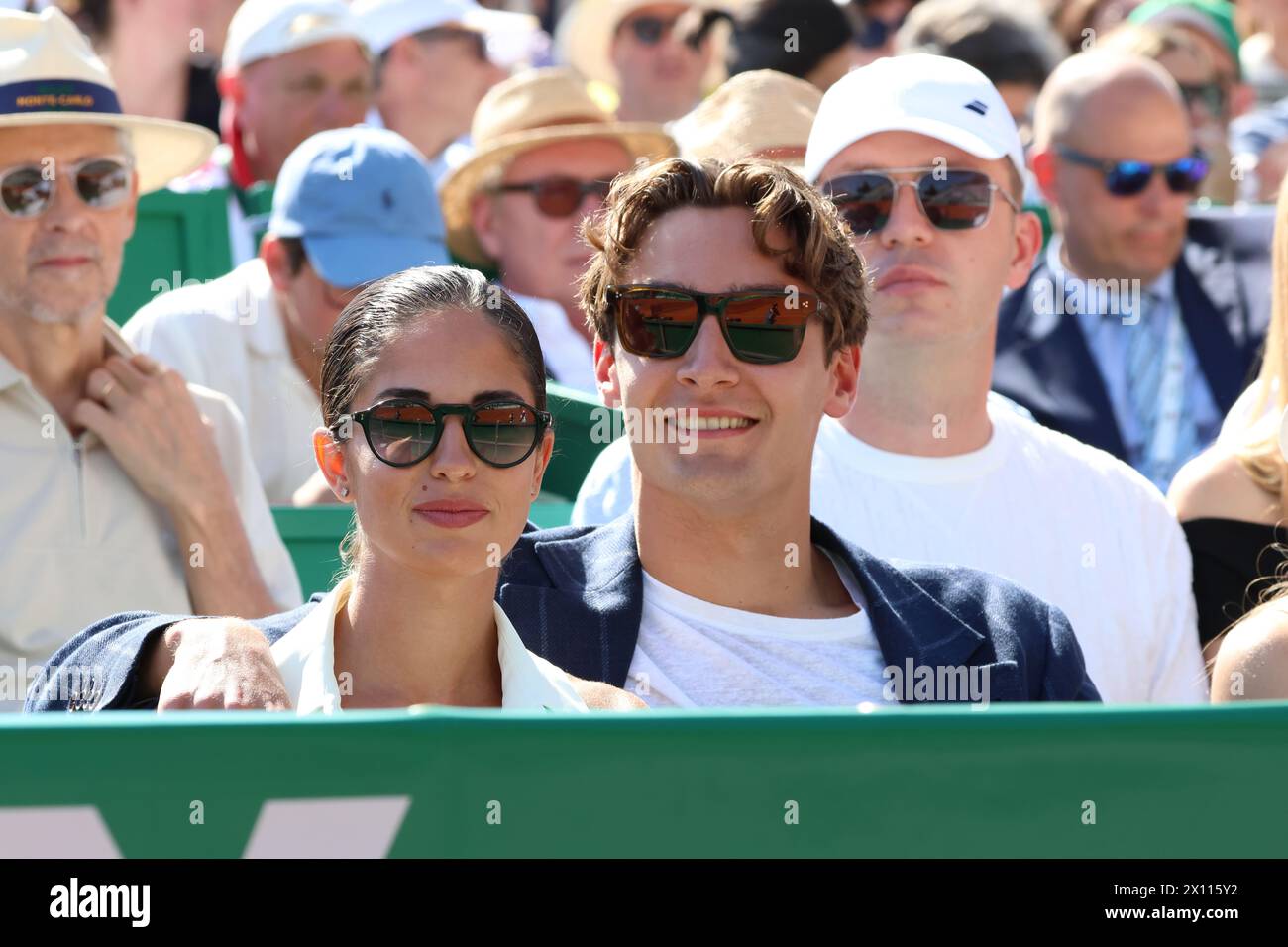 Monaco, Monaco. 13 aprile 2024. Il pilota di Formula 1 George Russell ...